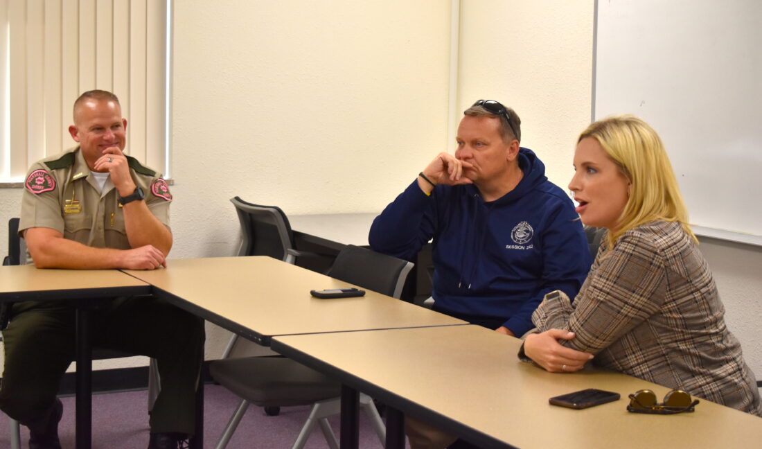 Hinson holds roundtable with Drug Task Force, local law enforcement ...